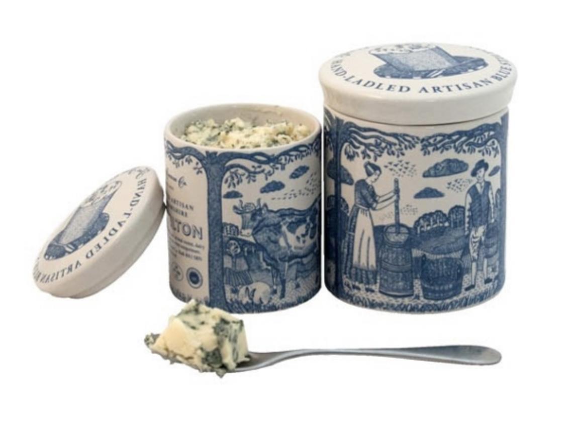 Blue Stilton Ceramic Jar Potted Cheese – Old World Deli