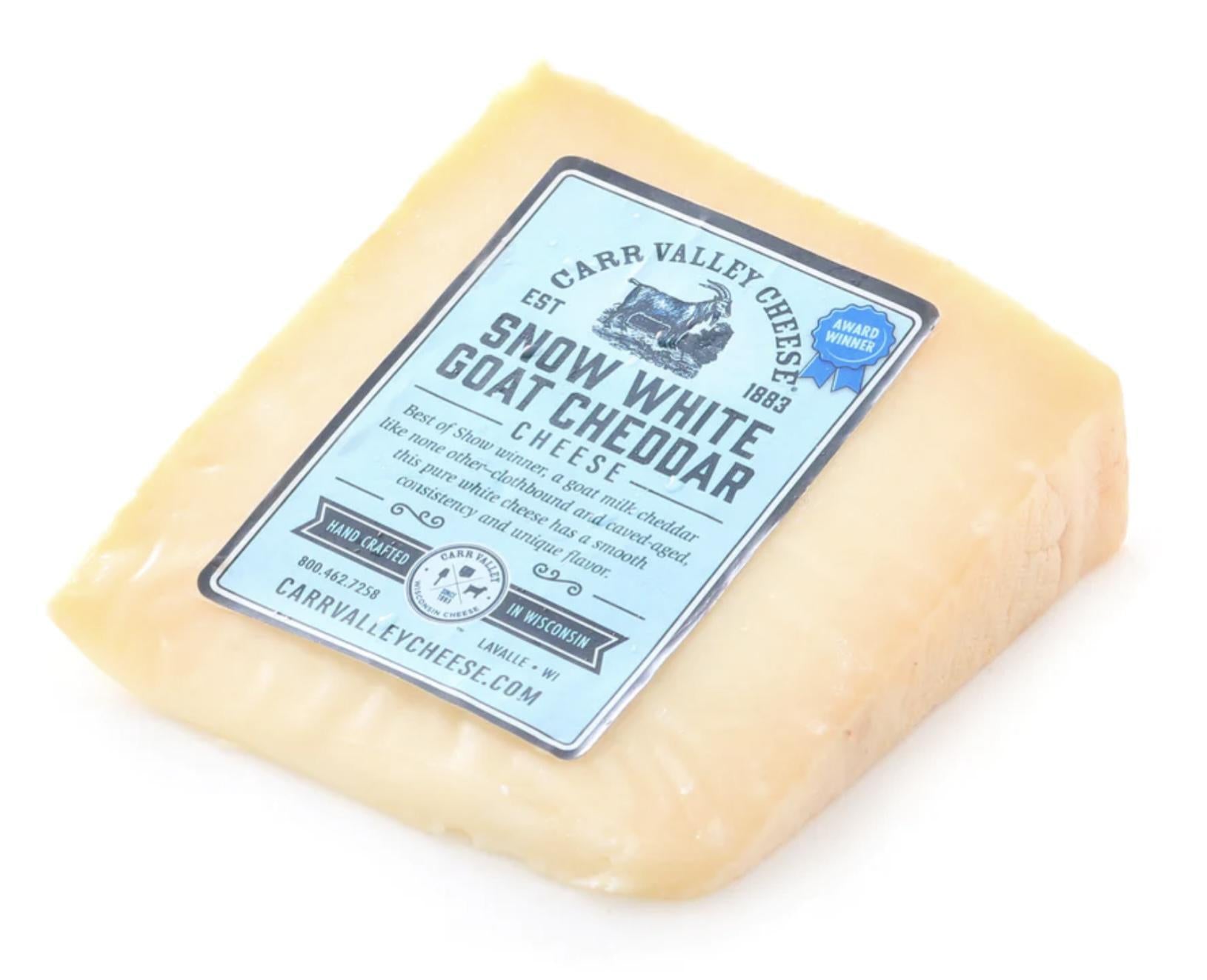 Snow White - Goat Cheddar - Wisconsin – Old World Deli