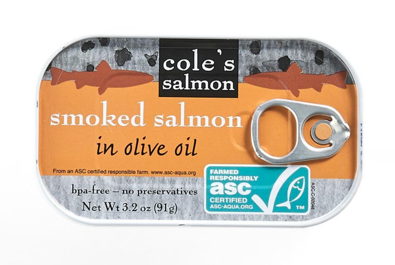 Cole's - Smoked salmon in olive oil – Old World Deli